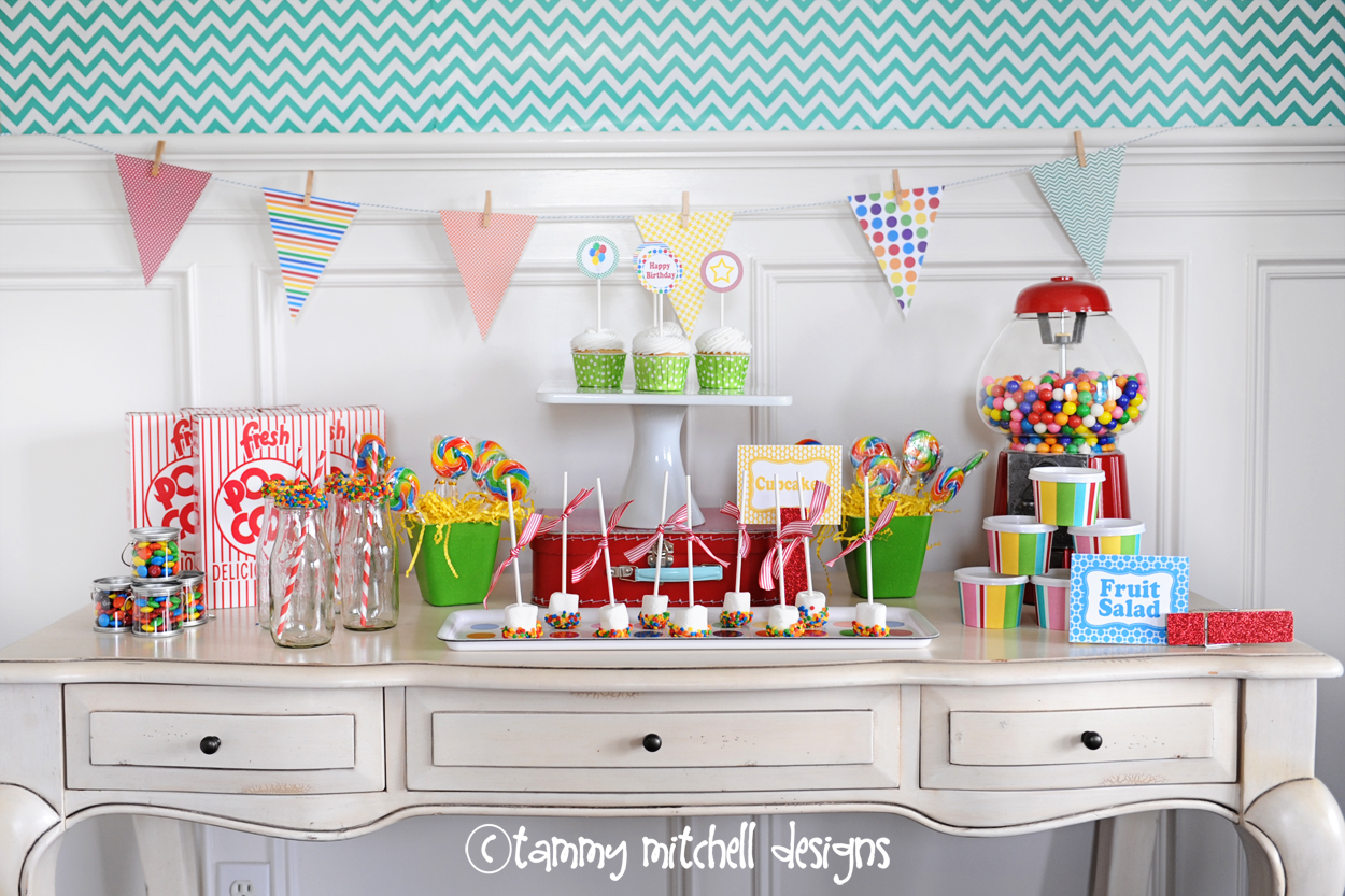 Get the Look: The Happy Birthday Celebrate Party — Pink Peppermint Design