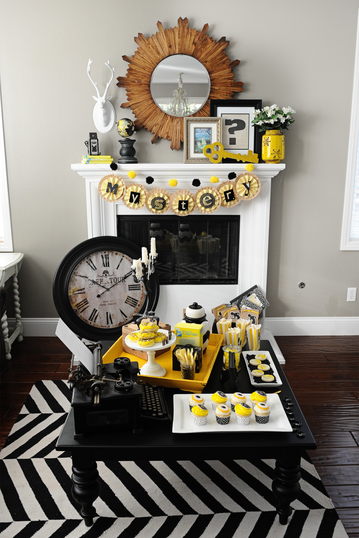 Nancy Drew Mystery Birthday Party Idea (Printables)