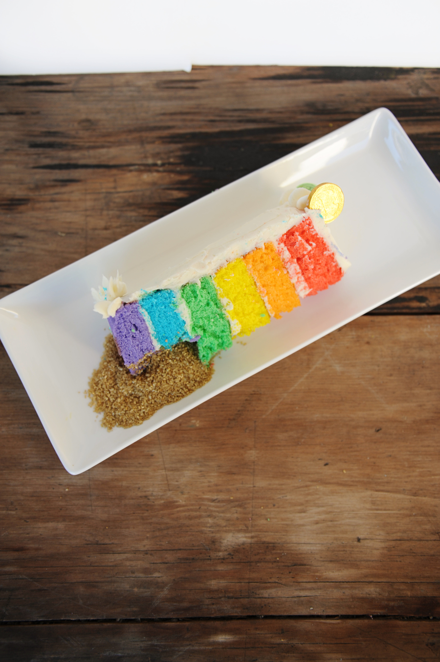 Easy to Make Magically Delicious Rainbow Cake — Pink Peppermint Design