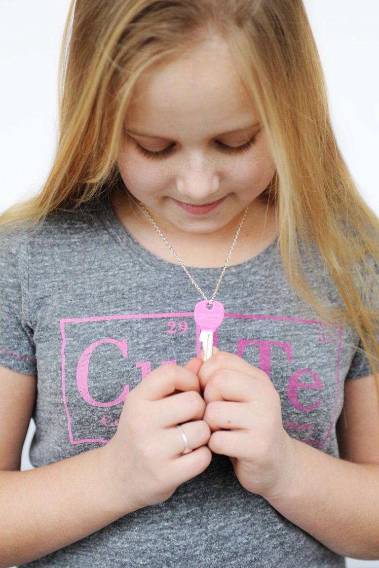 DIY Handmade Kid's Valentines : Key to My Heart — Pink Peppermint Design