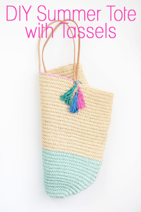 DIY Summer Tote Bags — Pink Peppermint Design