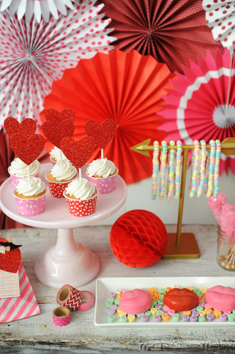 11 Valentine Party Themes for Kids: Valentine Card Party — Pink ...