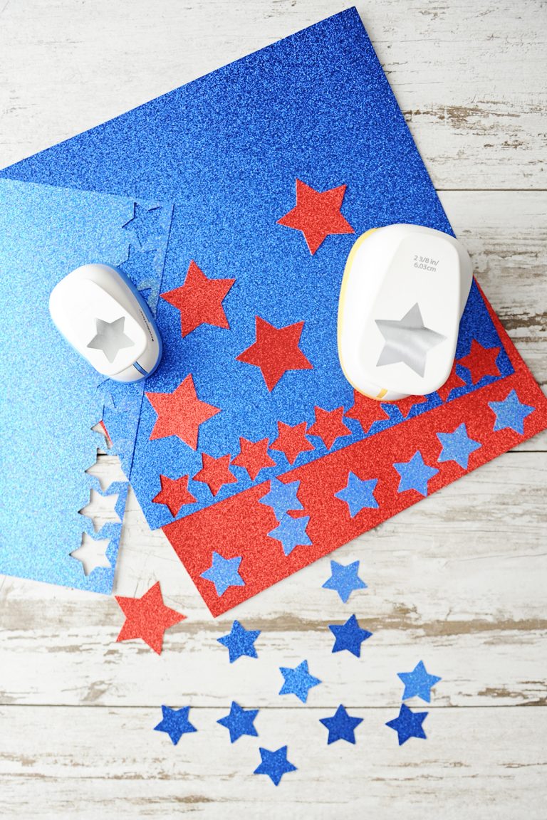 DIY Glitter Star Cupcake Toppers with Toothpicks — Pink Peppermint Design