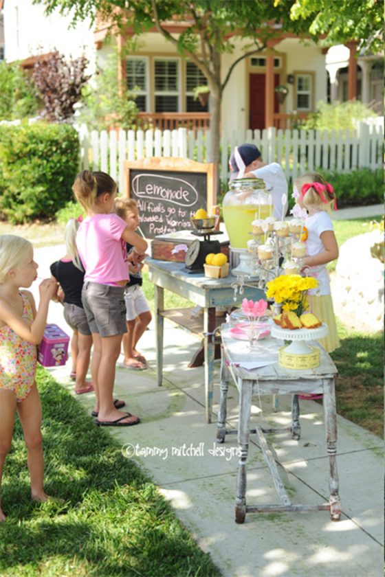 Lemonade Stand for Charity Ideas : The Wounded Warrior Project — Pink ...