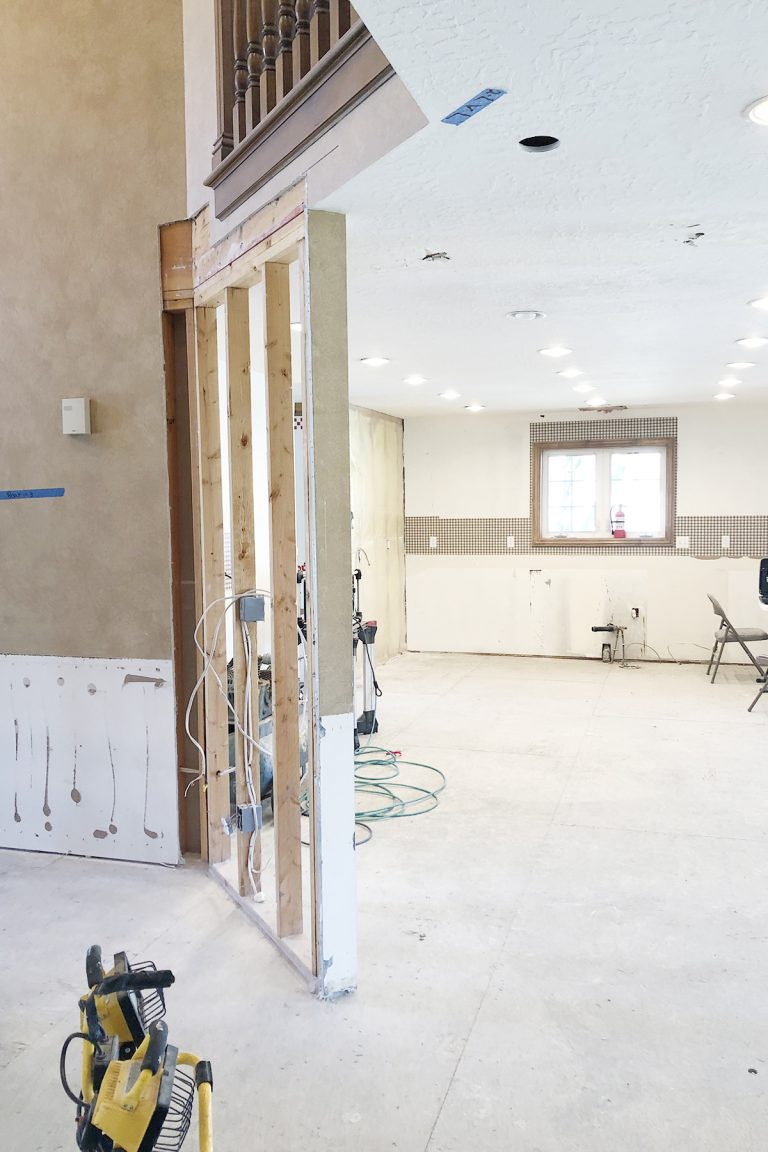 Kitchen Remodel Before and After Wall Removal: Midway Modern Farmhouse ...