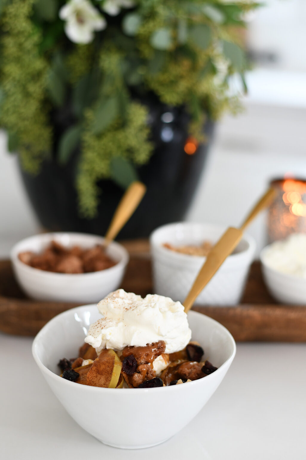 Best Apple Dessert Recipes : Apple Pie Sundae Bar — Pink Peppermint Design