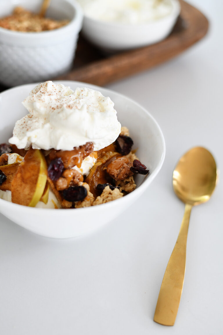 Best Apple Dessert Recipes : Apple Pie Sundae Bar — Pink Peppermint Design
