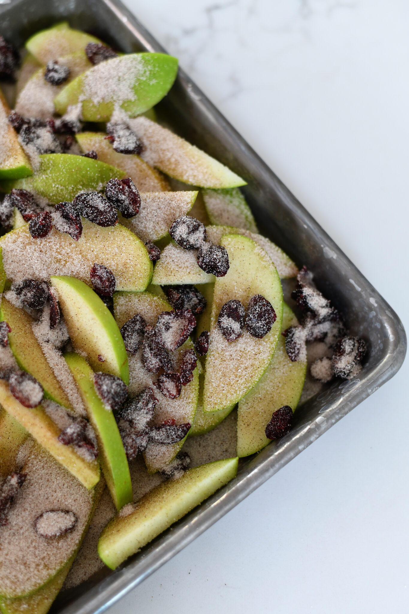 How to Make Delicious Baked Cinnamon Sugar Apple Slices — Pink ...