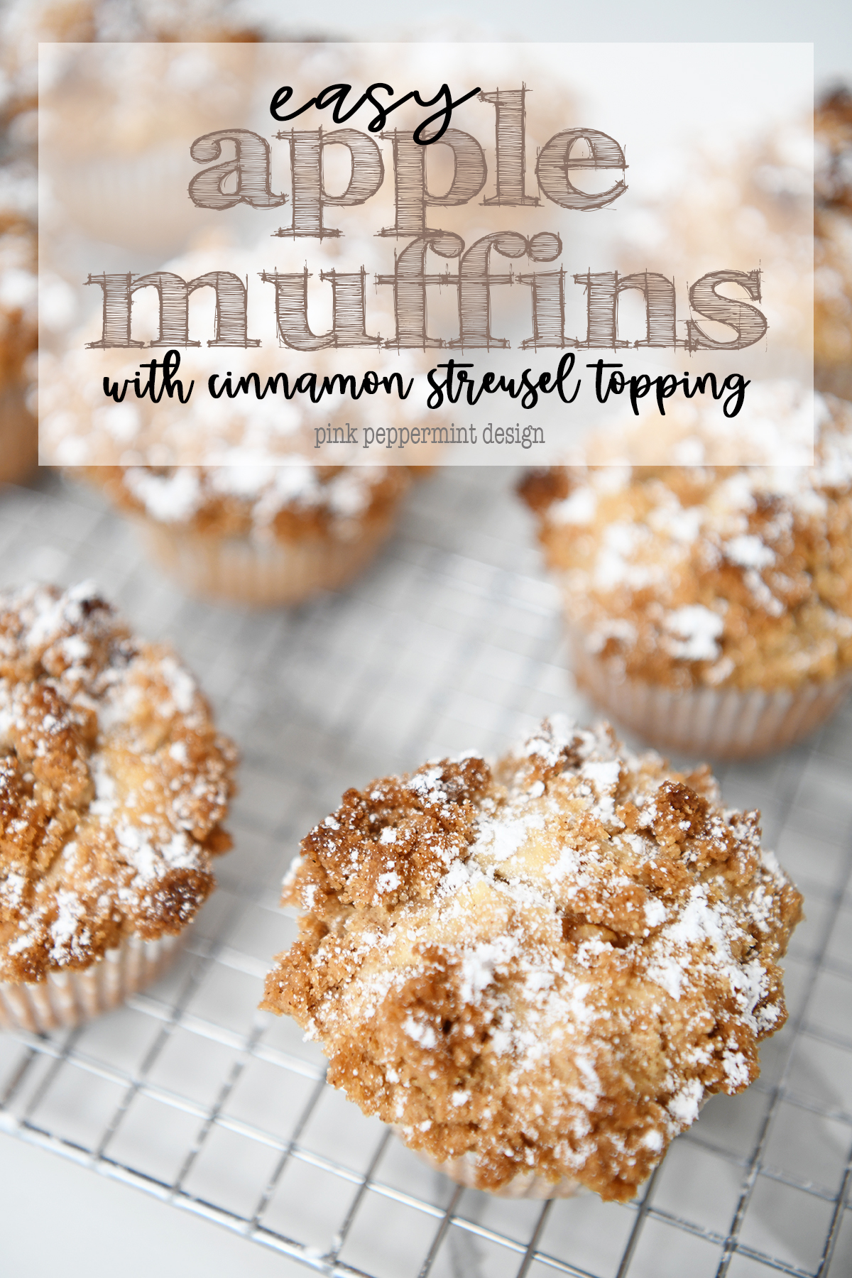 Easy Apple Muffins With Cinnamon Streusel Topping Recipe Pink Easy Apple Muffins With Cinnamon Streusel Topping Recipe Pink