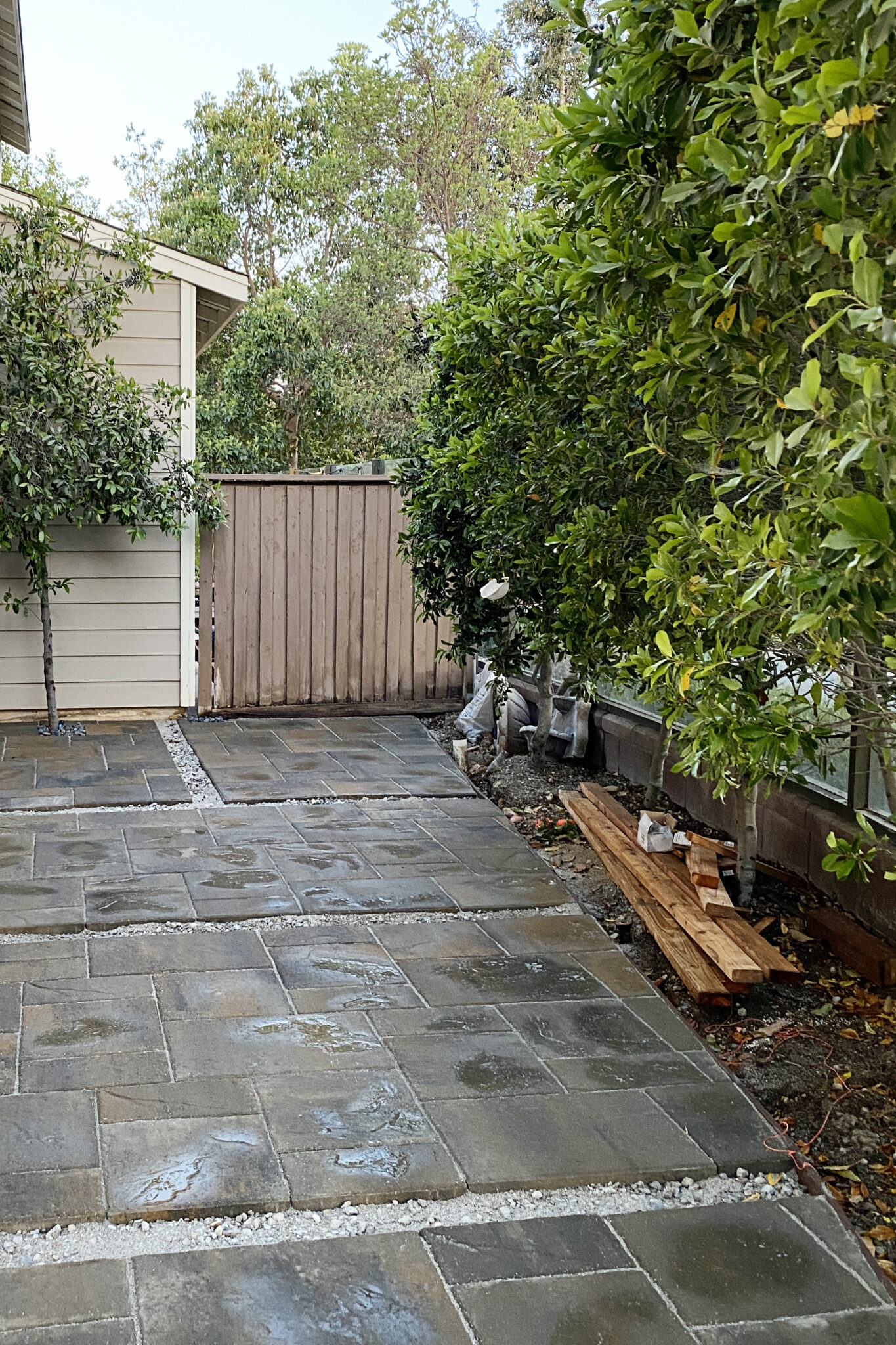 Italian Inspired Backyard Remodel — Pink Peppermint Design