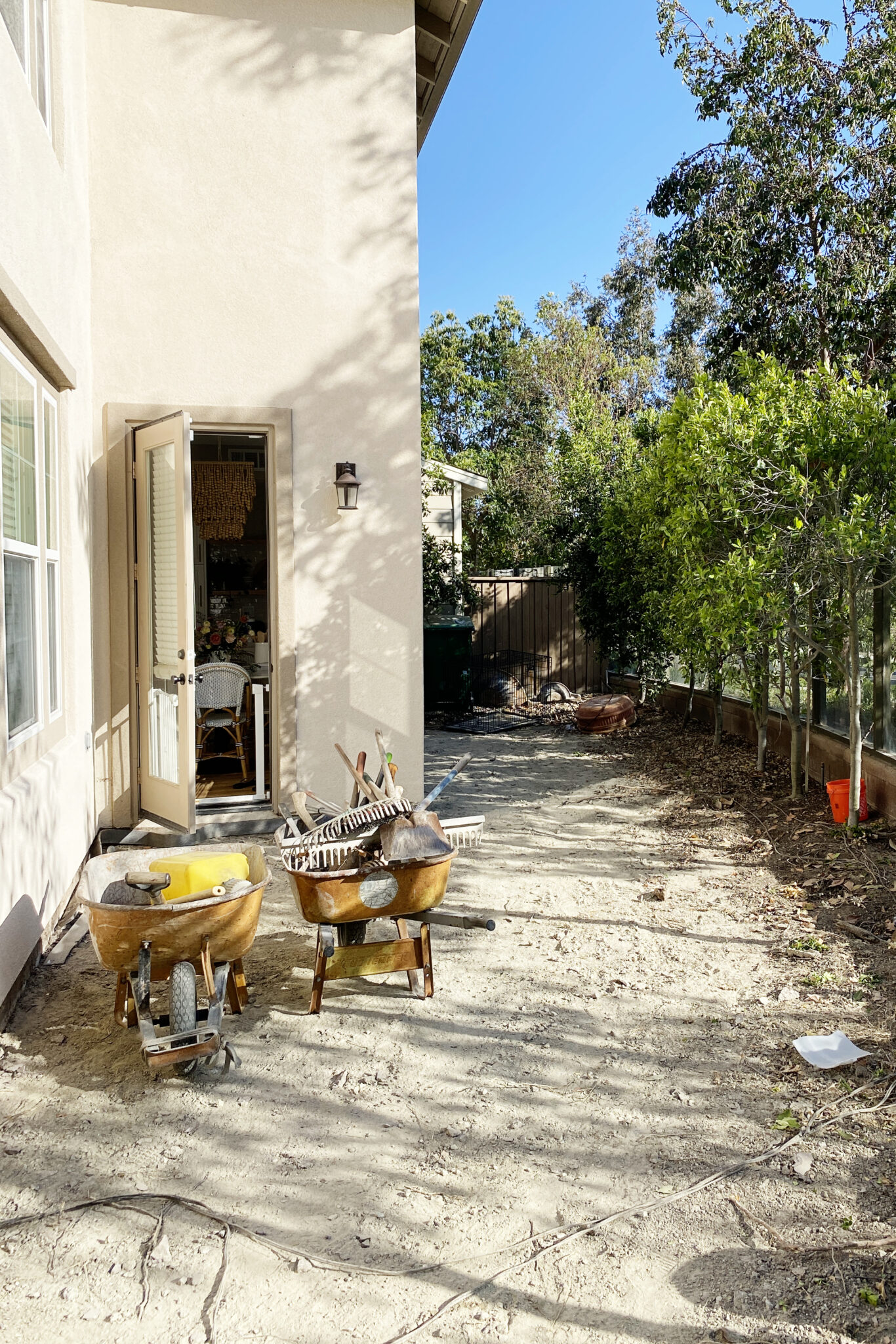 Italian Inspired Backyard Remodel — Pink Peppermint Design