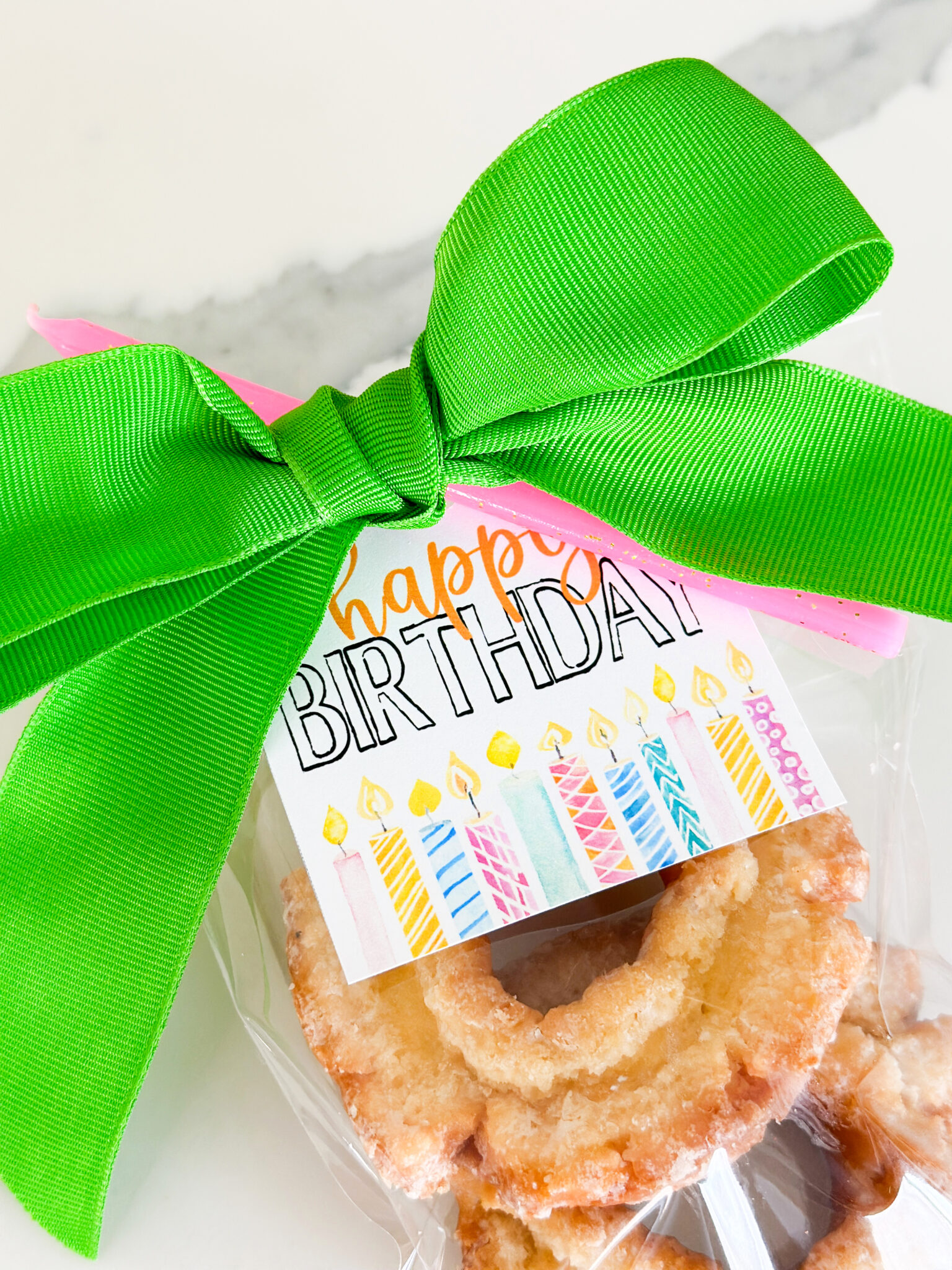 Happy Birthday Tag Printable Freebie — Pink Peppermint Design